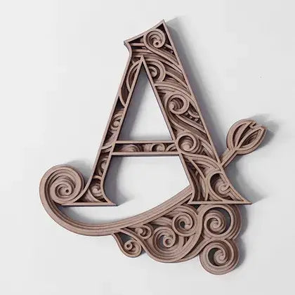 Decorative Wooden Letters for Wall Decor – क्रिea